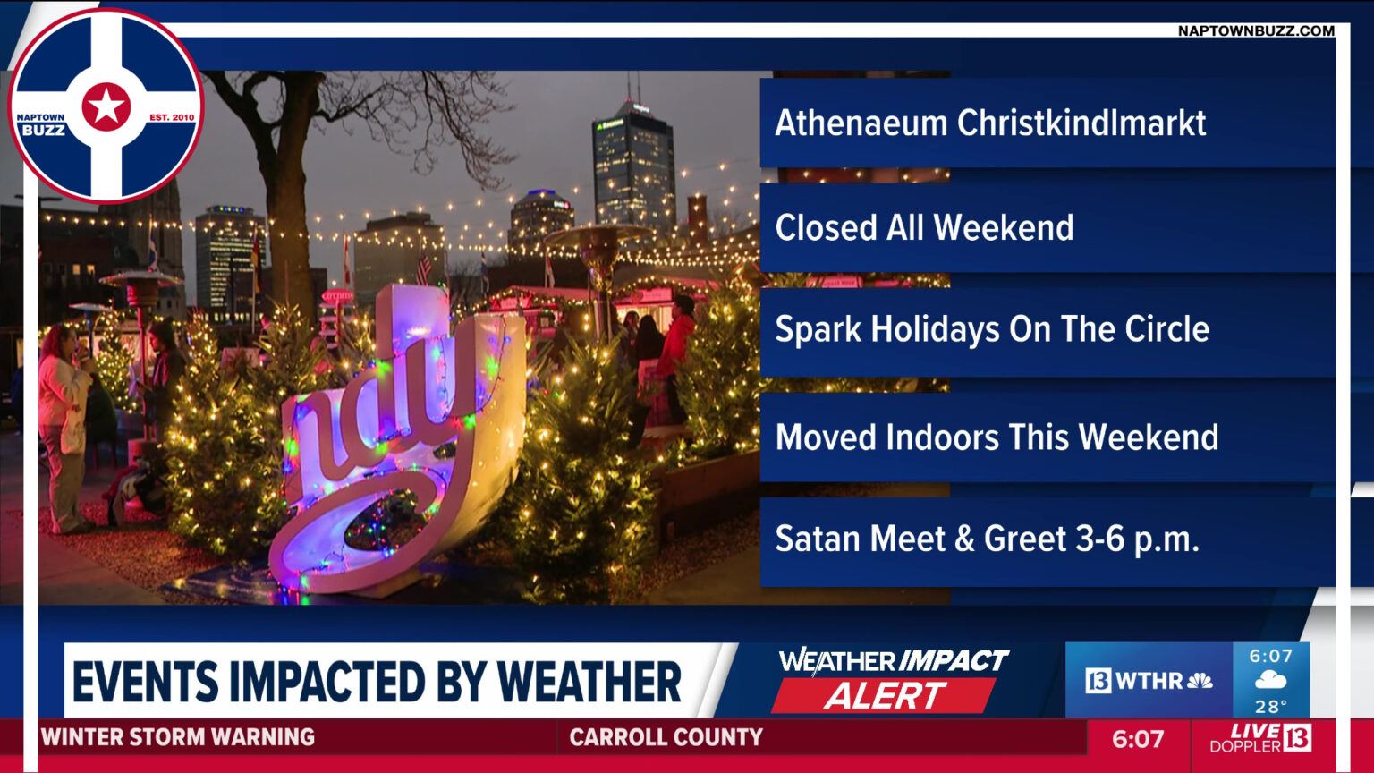 When Hell Freezes Over in Indy: WTHR's "Satan Meet & Greet" Survives ...